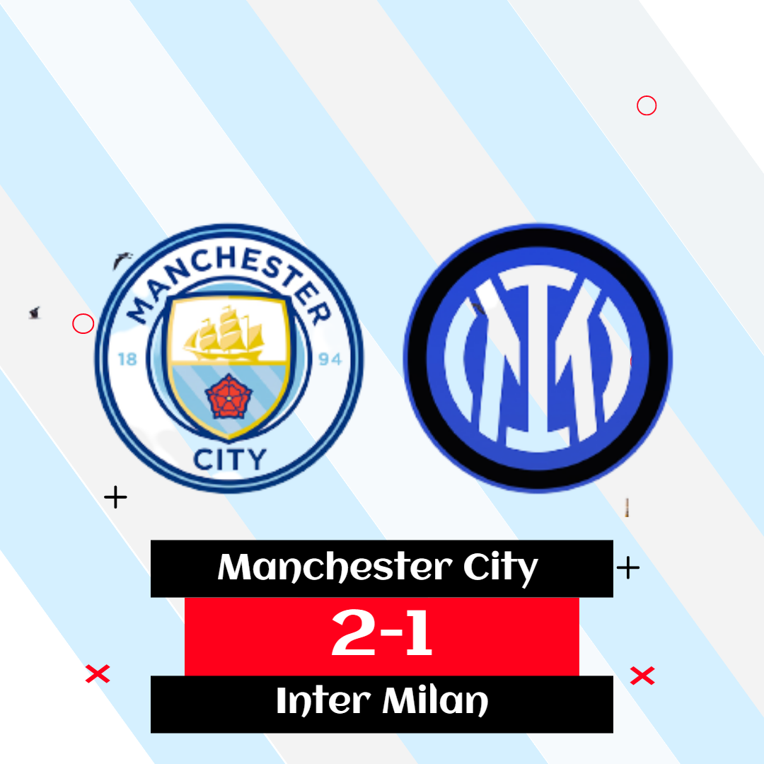 Prediksi Skor Manchester City vs Inter Milan, Skor Akhir 2-1 – Laman 2 ...