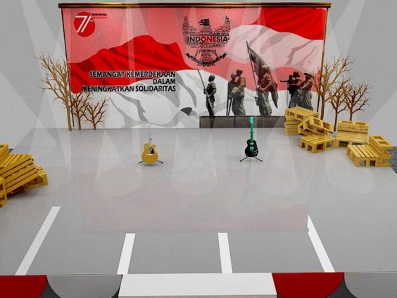 Ide Dekorasi Panggung 17 Agustus yang Unik, Menarik dan Kreatif ...