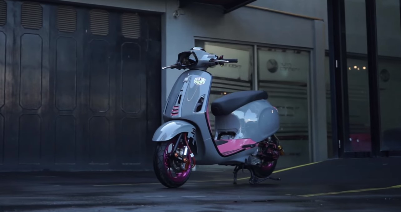 14 Tips Modifikasi Vespa Matic yang Sederhana – Rakcer.ID