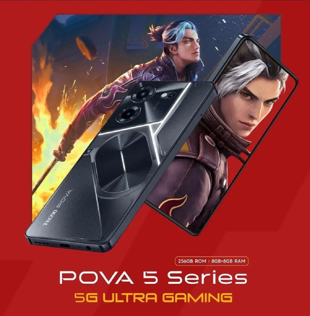 TECNO POVA 5 Series 5G Gendeng Free Fire dan Bakal Bekali Chipsetnya yang Keren Jadi Bisa Main ...