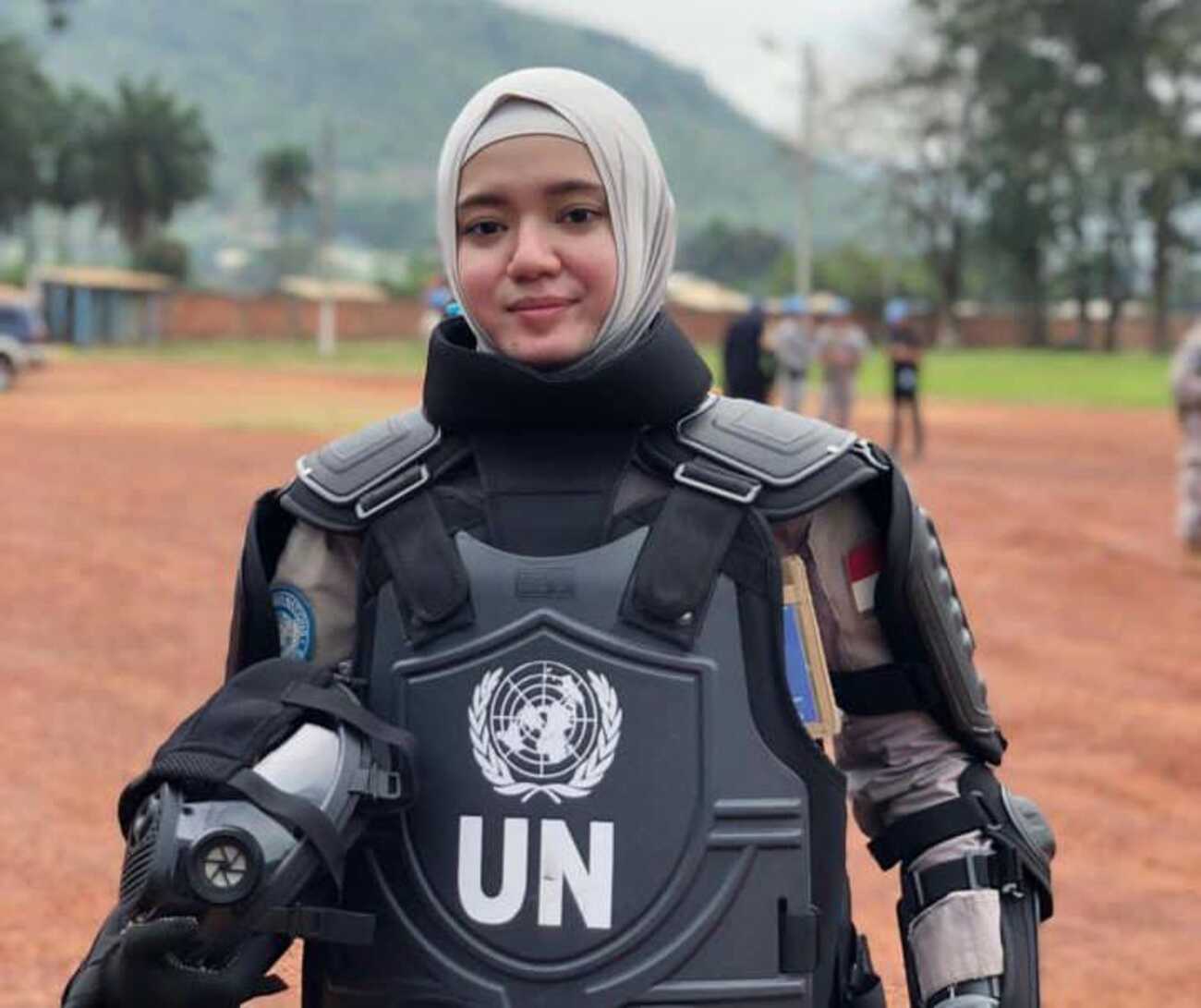 Profil Briptu Tiara Nissa Polwan Cantik yang jadi Lulusan Akademi ...