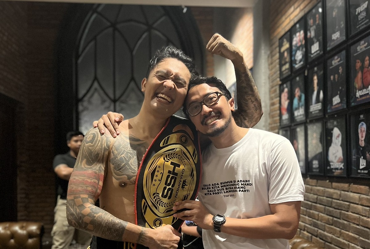 Uus Berhasil Kalahkan Jerinx SID di Pertandingan Tinju Holywings Sport ...