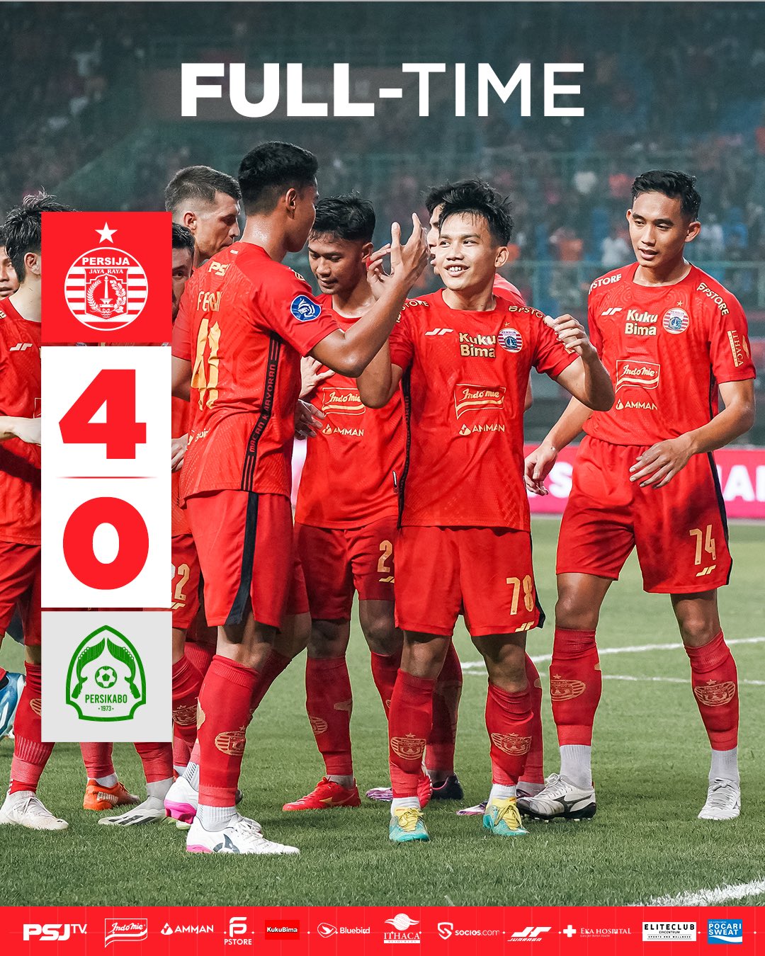 Hasil Persija vs Persikabo 1973 di BRI Liga 1 2023/2024: Hasil Akhirnya ...