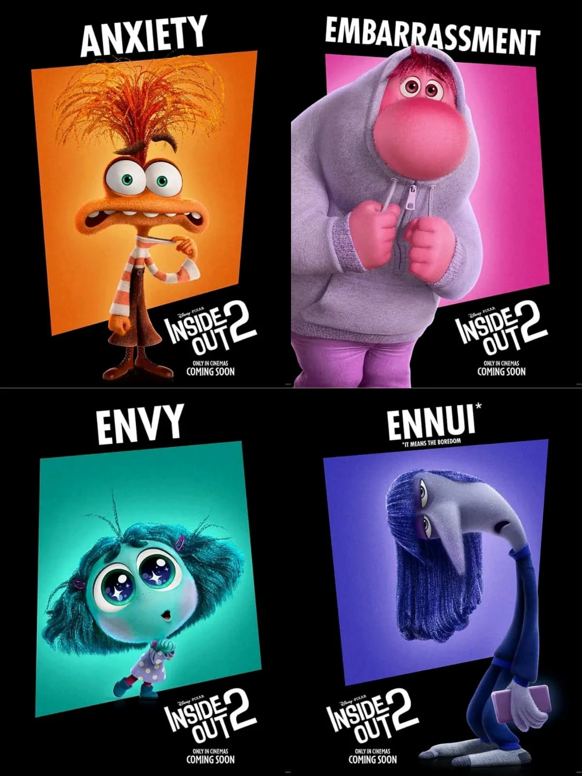 Poster Inside Out 2 Ungkap Emosi Baru Riley yang Beranjak Remaja ...