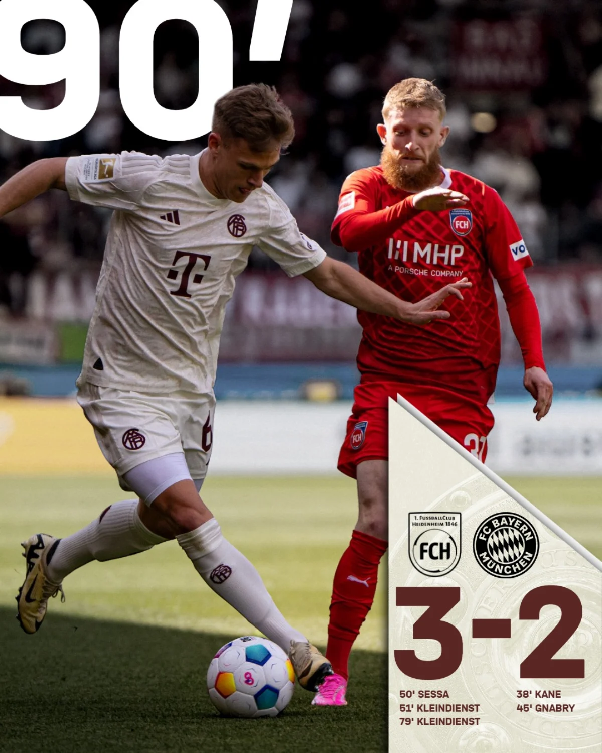 Hasil FC Heidenheim vs Bayern Munich di Bundesliga Jerman 2023/2024: Mimpi Bayern Leverkusen ...