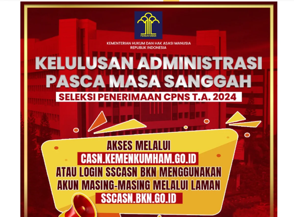 Proses Seleksi CPNS Kemenkumham: Panduan Lengkap Menuju Karir di Bidang Hukum – Rakcer.ID