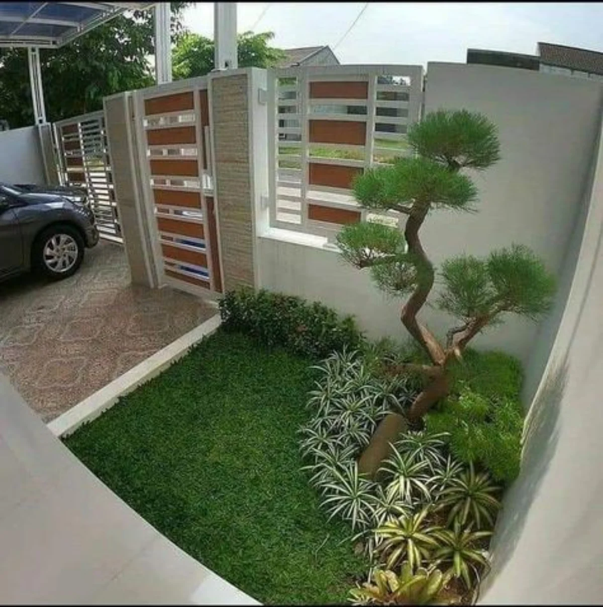 8 Inspirasi Taman Depan Rumah yang Menawan: Desain Simple, Elegan, dan ...