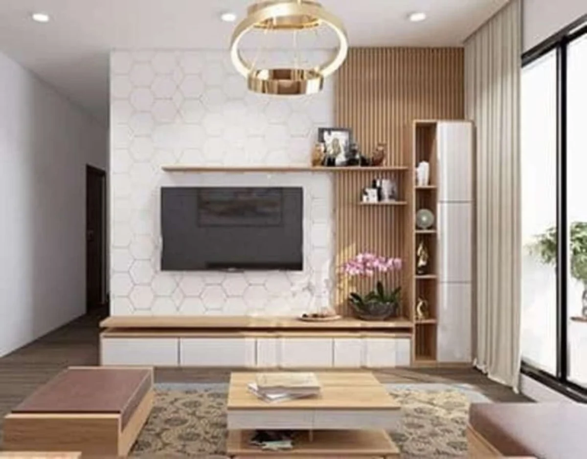 Inspirasi Desain Ruang TV Sederhana Tanpa Sofa yang Estetik dan Nyaman ...