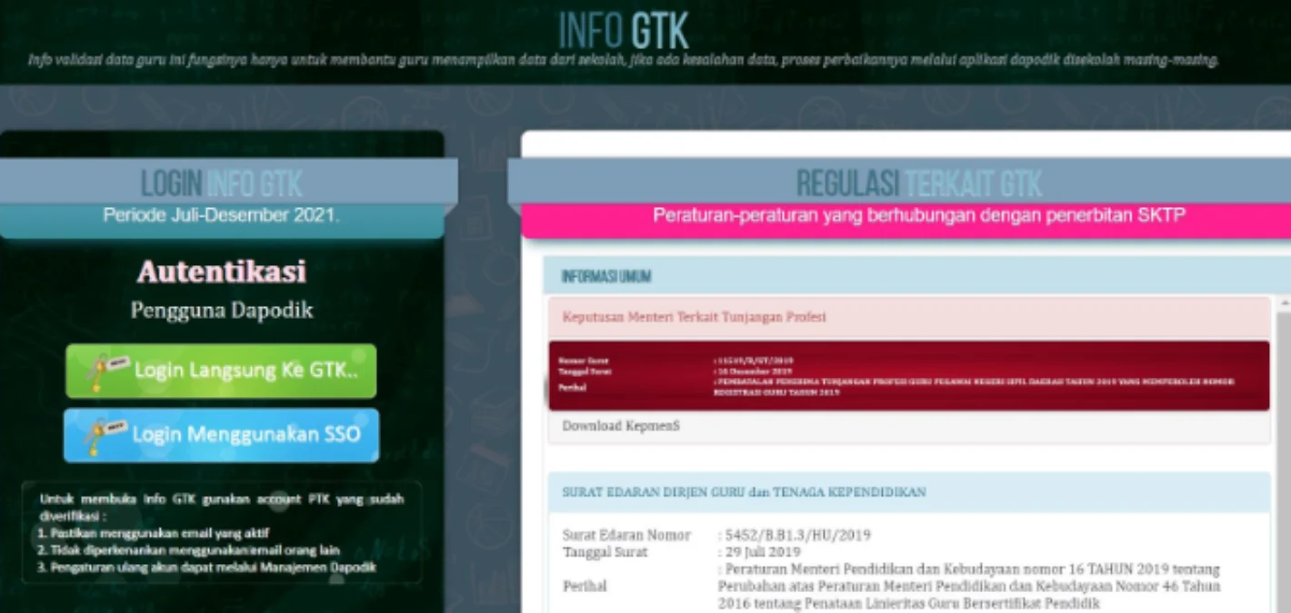 Cara Mudah Cek Info GTK untuk Guru dan Tenaga Kependidikan – Rakcer.ID