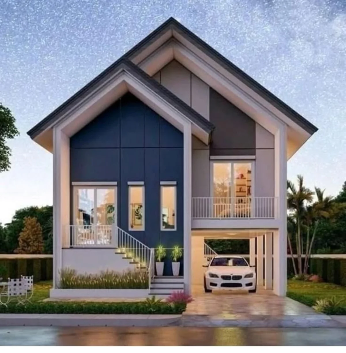 7 Pilihan Warna Cat Rumah Tampak Depan yang Elegan dan Mewah di Tahun ...