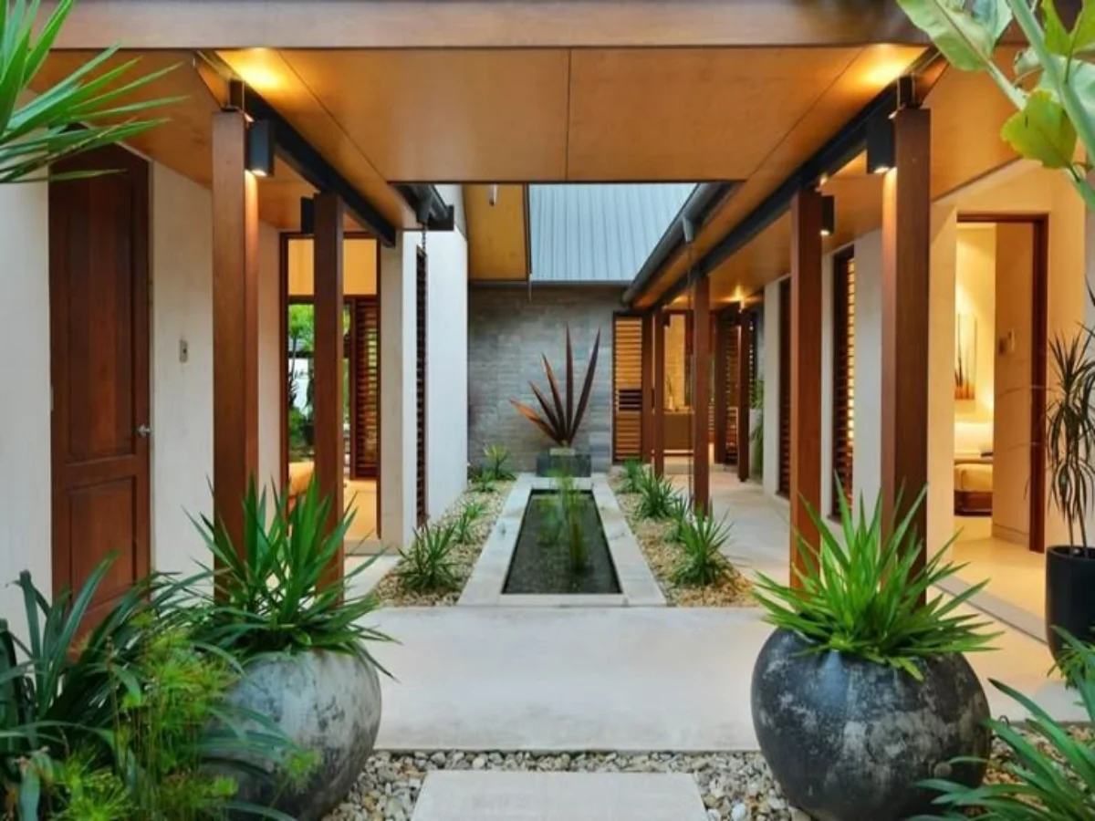 Inspirasi Desain Ruang Terbuka di Dalam Rumah yang Asri dan Sejuk ...