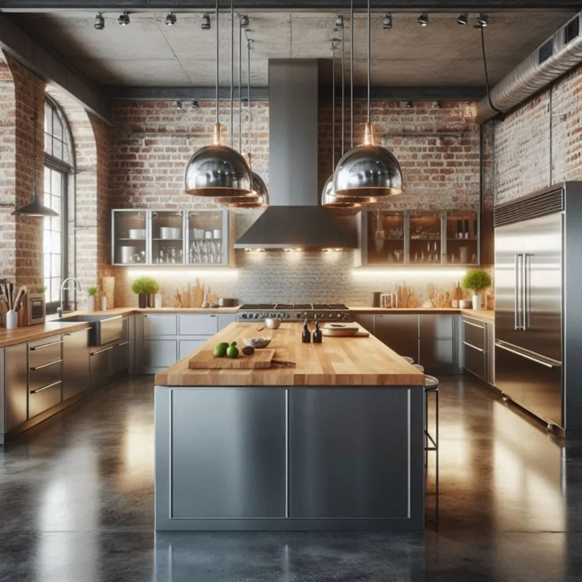 Inspirasi Desain Kitchen Set Bergaya Industrial yang Menawan – Rakcer.ID