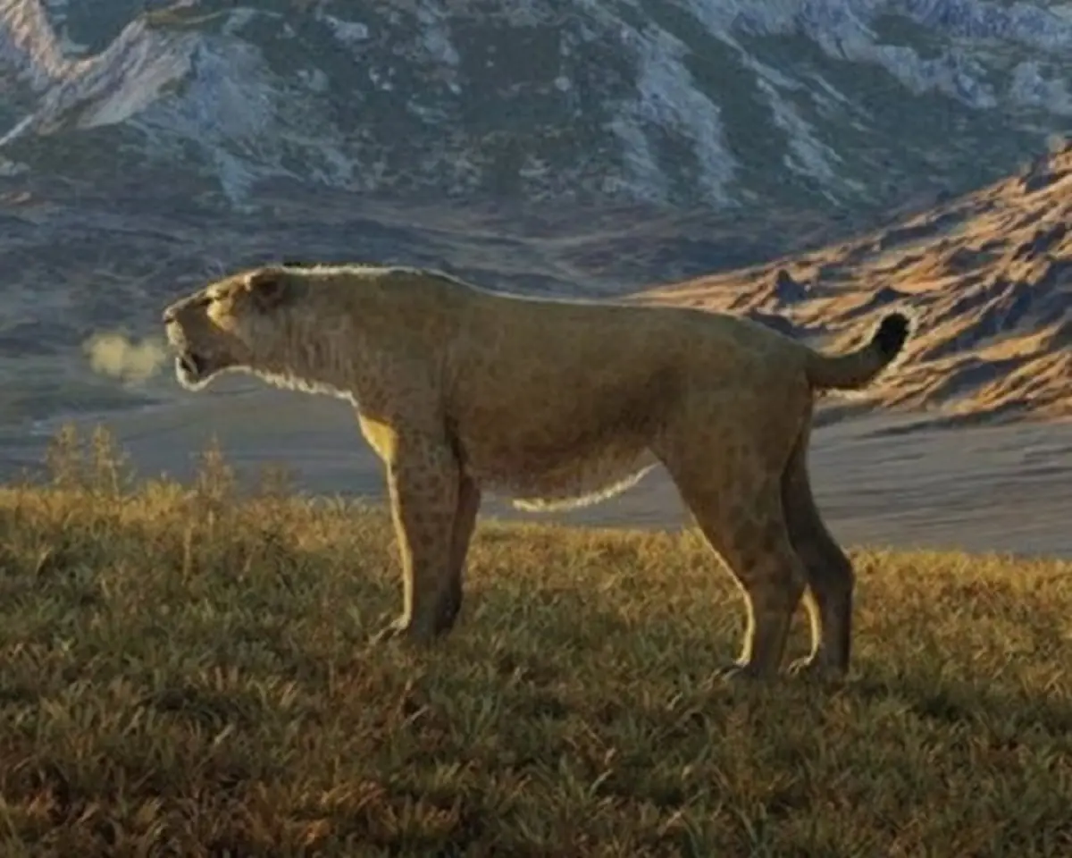 8 Kucing Besar yang Hidup di Era Prasejarah, Serta Memiliki Badan yang ...