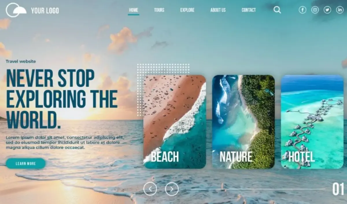 Inilah 5 Inspirasi Desain Website yang Unik dan Modern Bisa Kamu Contoh ...