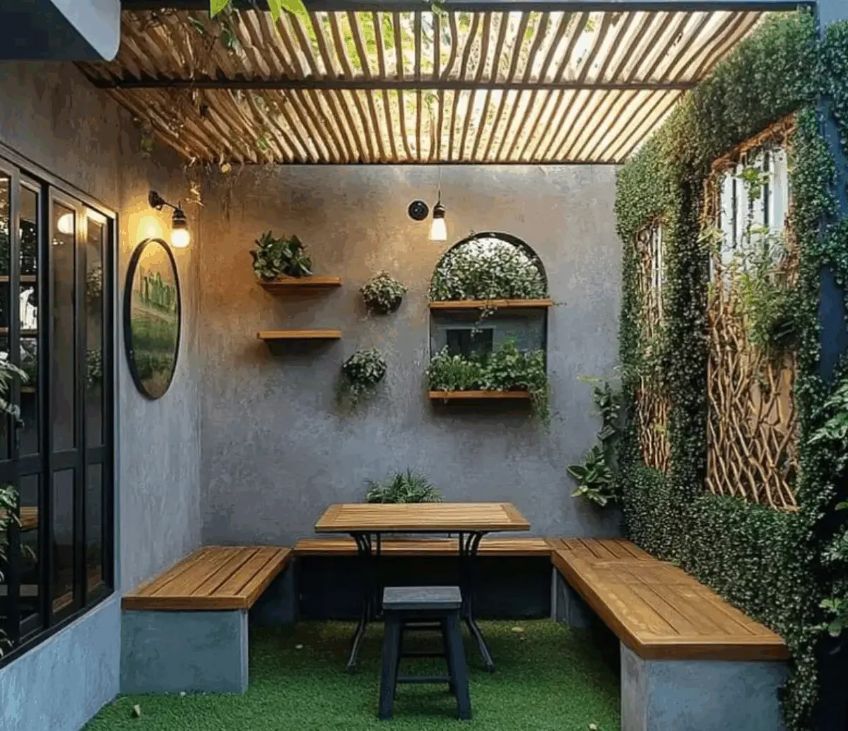 6 Inspirasi Teras Minimalis Samping Rumah dengan Nuansa Alam Natural ...