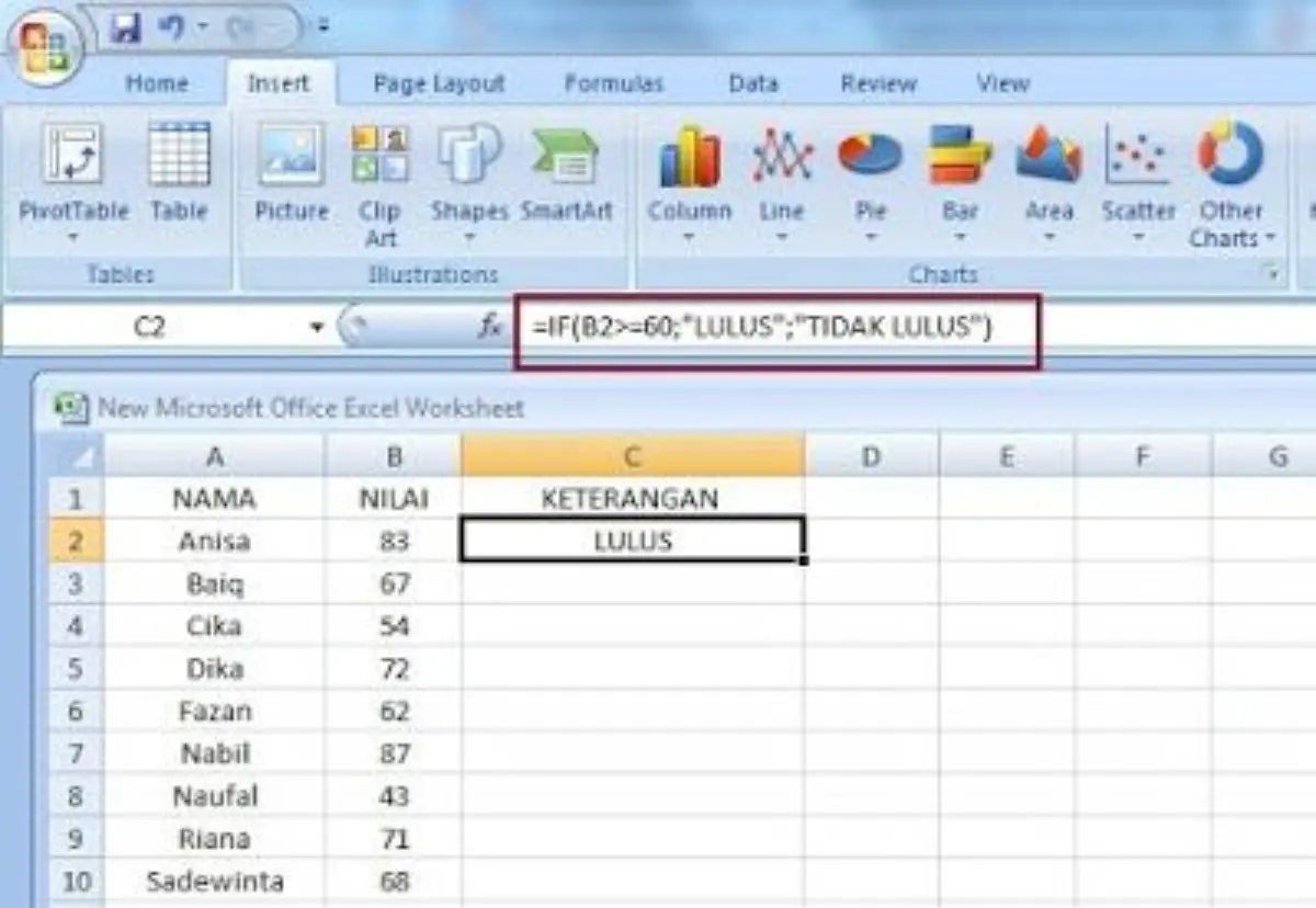 Cara Menjumlahkan Data dengan Fungsi SUM dan FILTER di Excel – Rakcer.ID